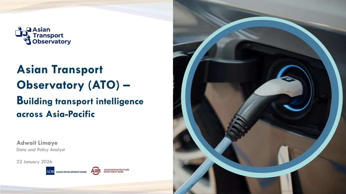 ATO Presents at pManifold Nagpur - "Asian Transport Observatory (ATO ...