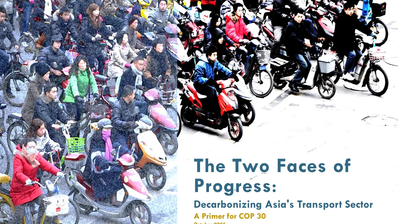 The Two Faces of Progress: Decarbonizing Asia's Transport Sector ...