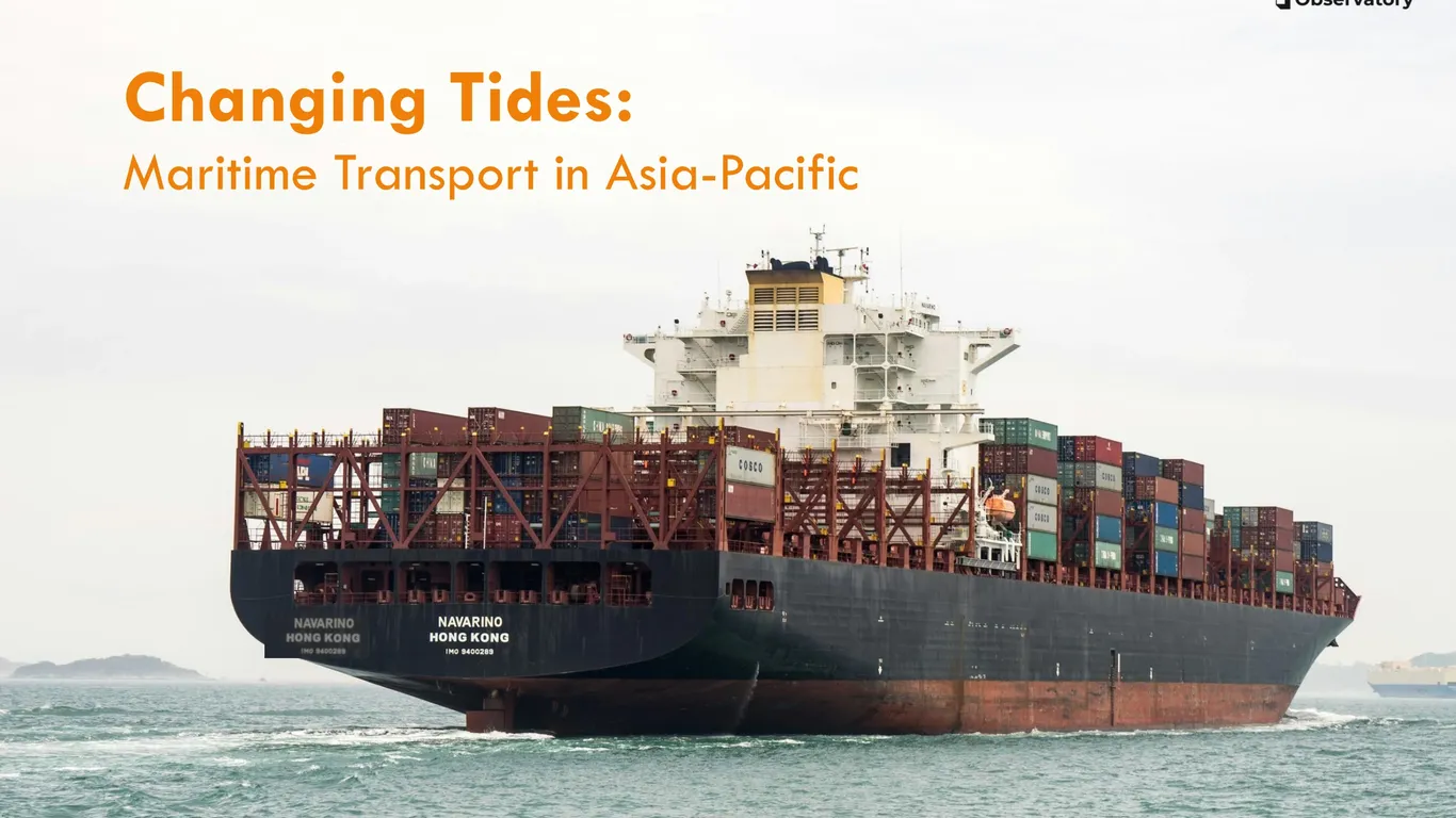 Changing Tides: Maritime Transport in Asia Pacific - Asian Transport ...
